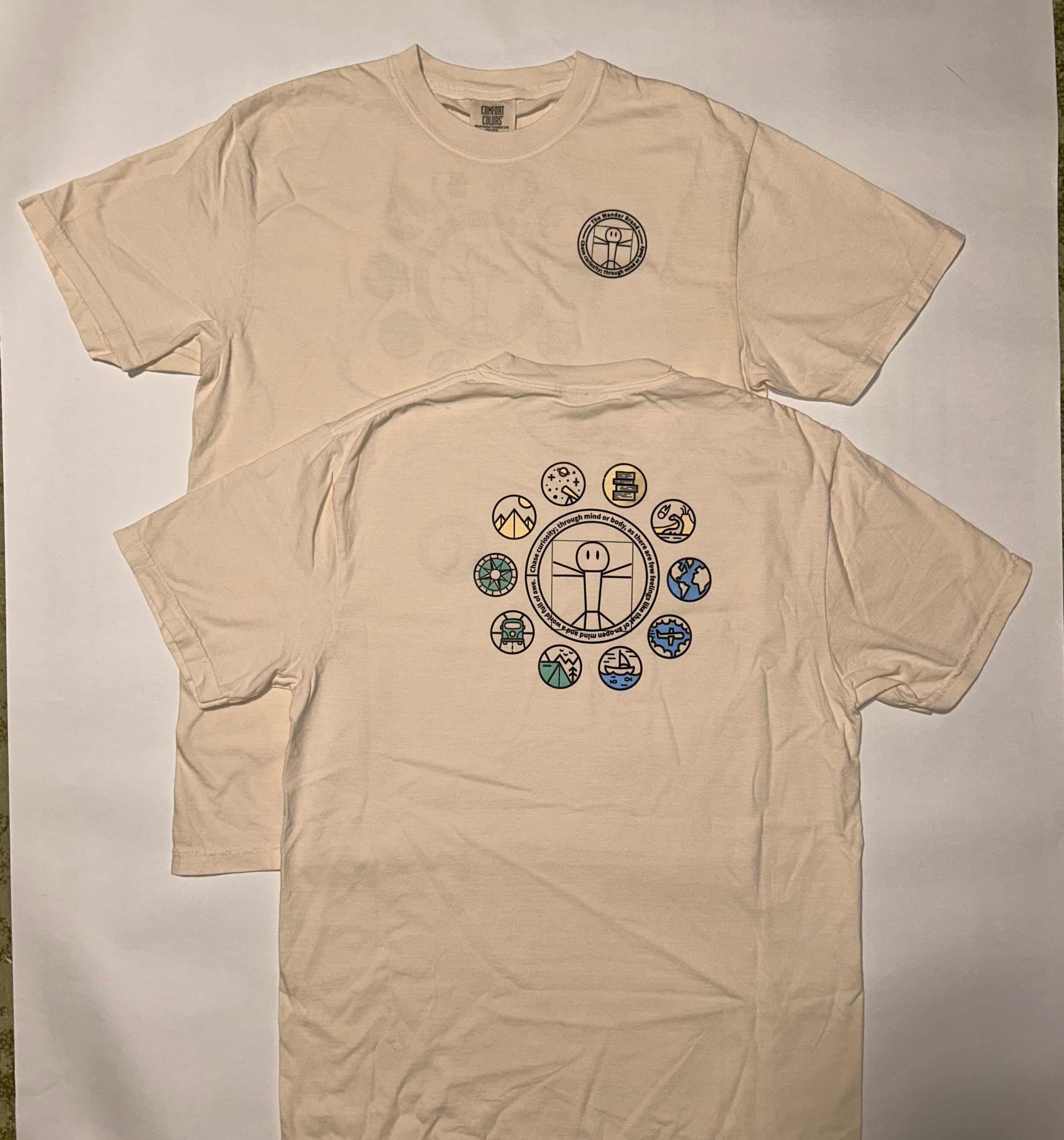 da vinci doodle tee | The Wander Brand